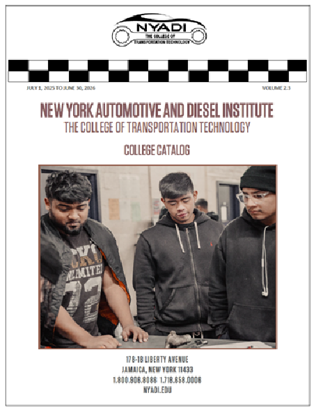 College Catalog 2025 -2026 | NYADI